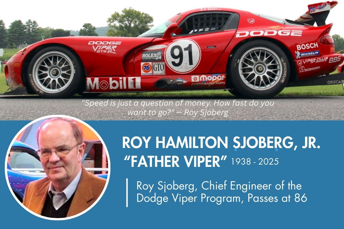 Roy “Father Viper” Sjoberg, Jr. | November 8, 1938 ~ March 30, 2025 ...