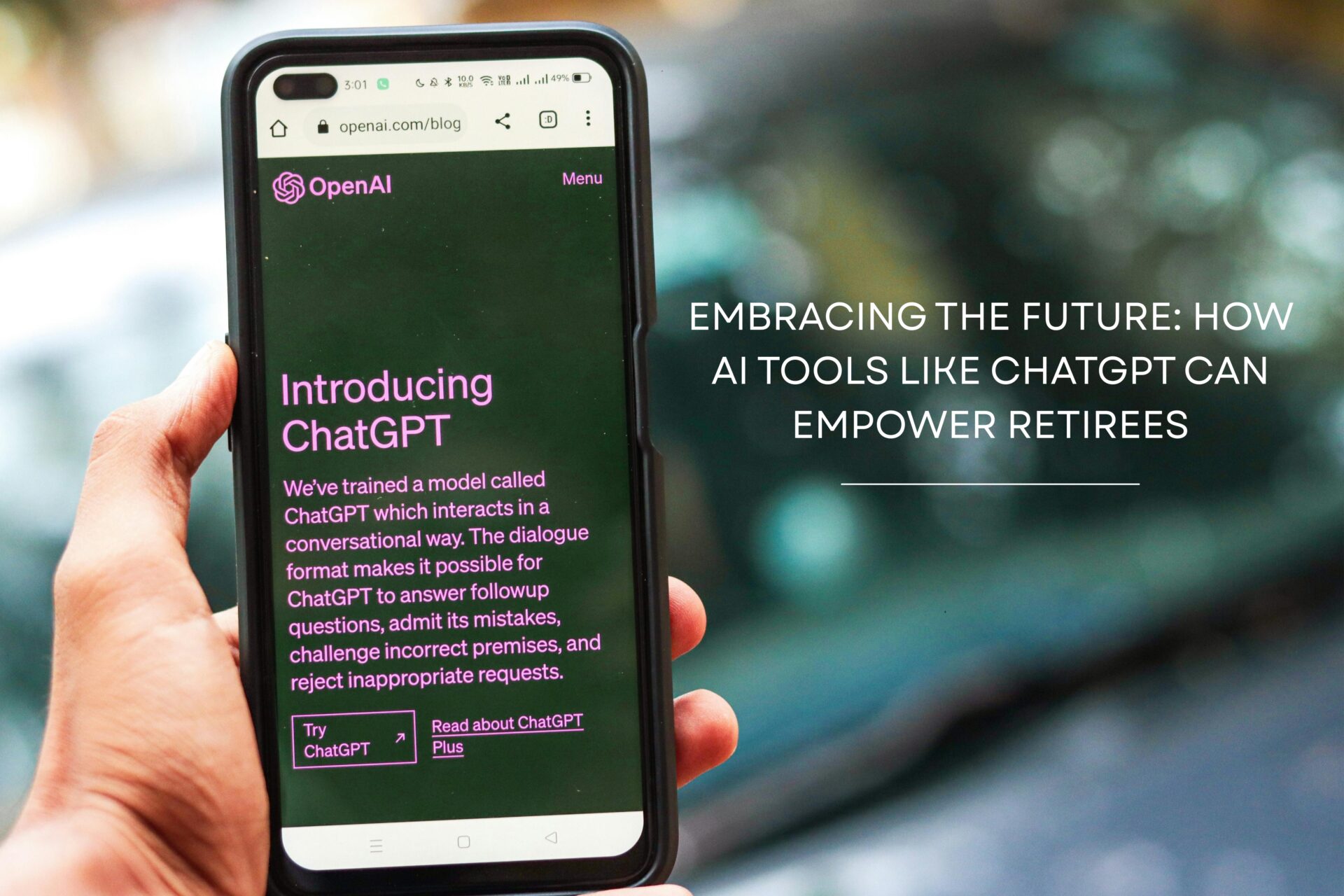 Embracing the Future: How AI Tools Like ChatGPT Can Empower Retirees ...